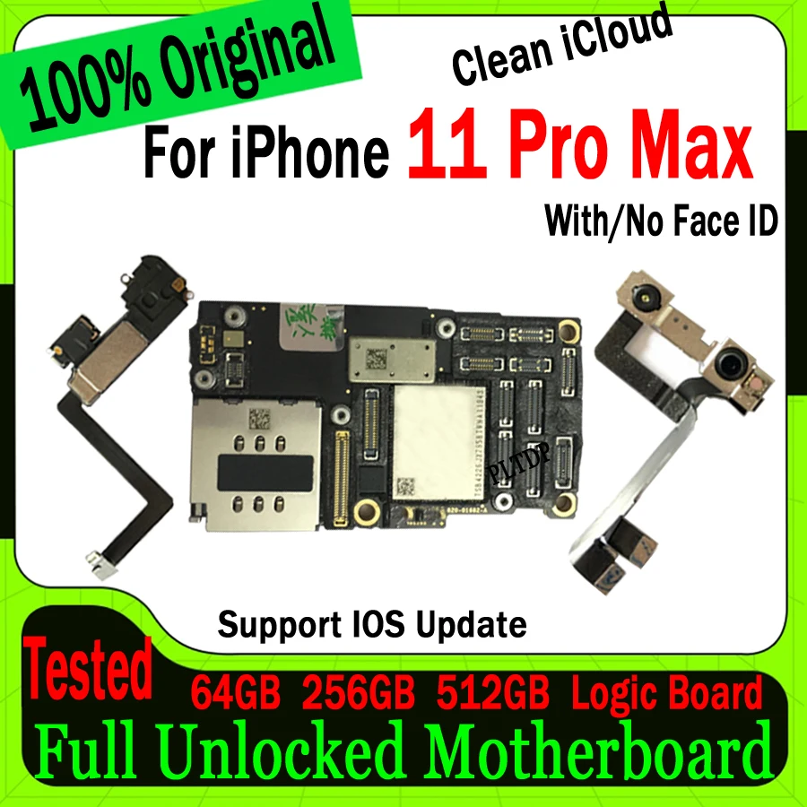 Factory-Unlocked-Mainboard-For-IPhone-11Pro-Max-64GB-256GB-512GB ...