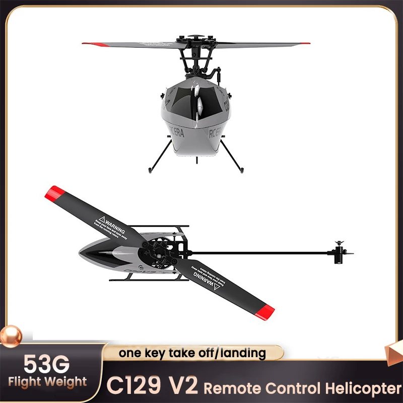 C129 V2 Rc Helicopter 4 Channel Remote Controller Charging Drone Model Uav Outdoor Aircraft ...