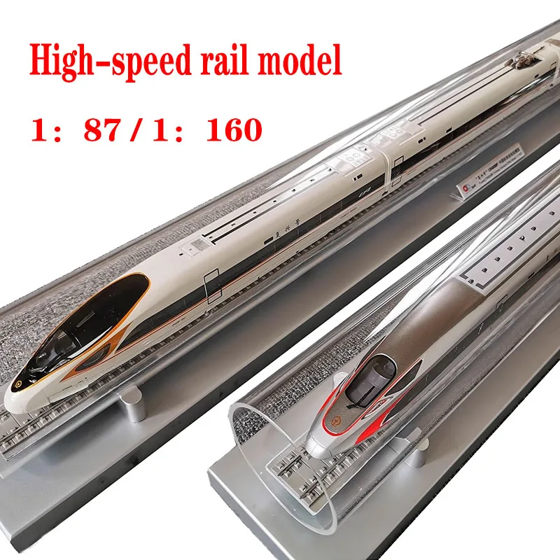 High-speed-Rail-Model-Fuxing-Simulation-Alloy-Train-Railway-Souvenir ...