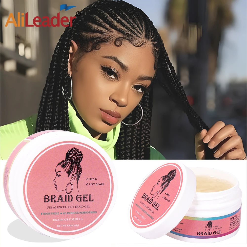 Braid Gel Extra Hold Edge Control Wax For Baby Hair 100g Strong Hold ...