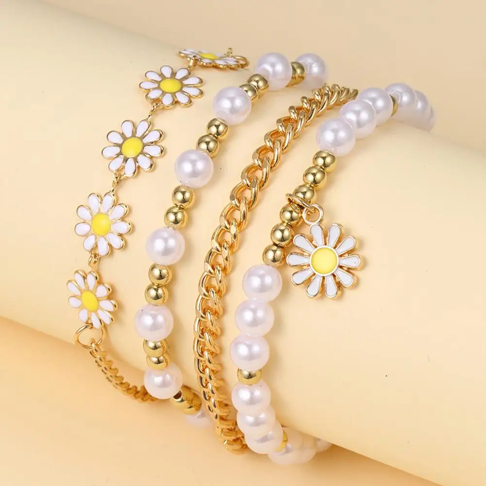 Faux-Pearl-Bracelet-Bohemian-Faux-Pearl-Bracelet-Set-Bohemian-Bangle ...