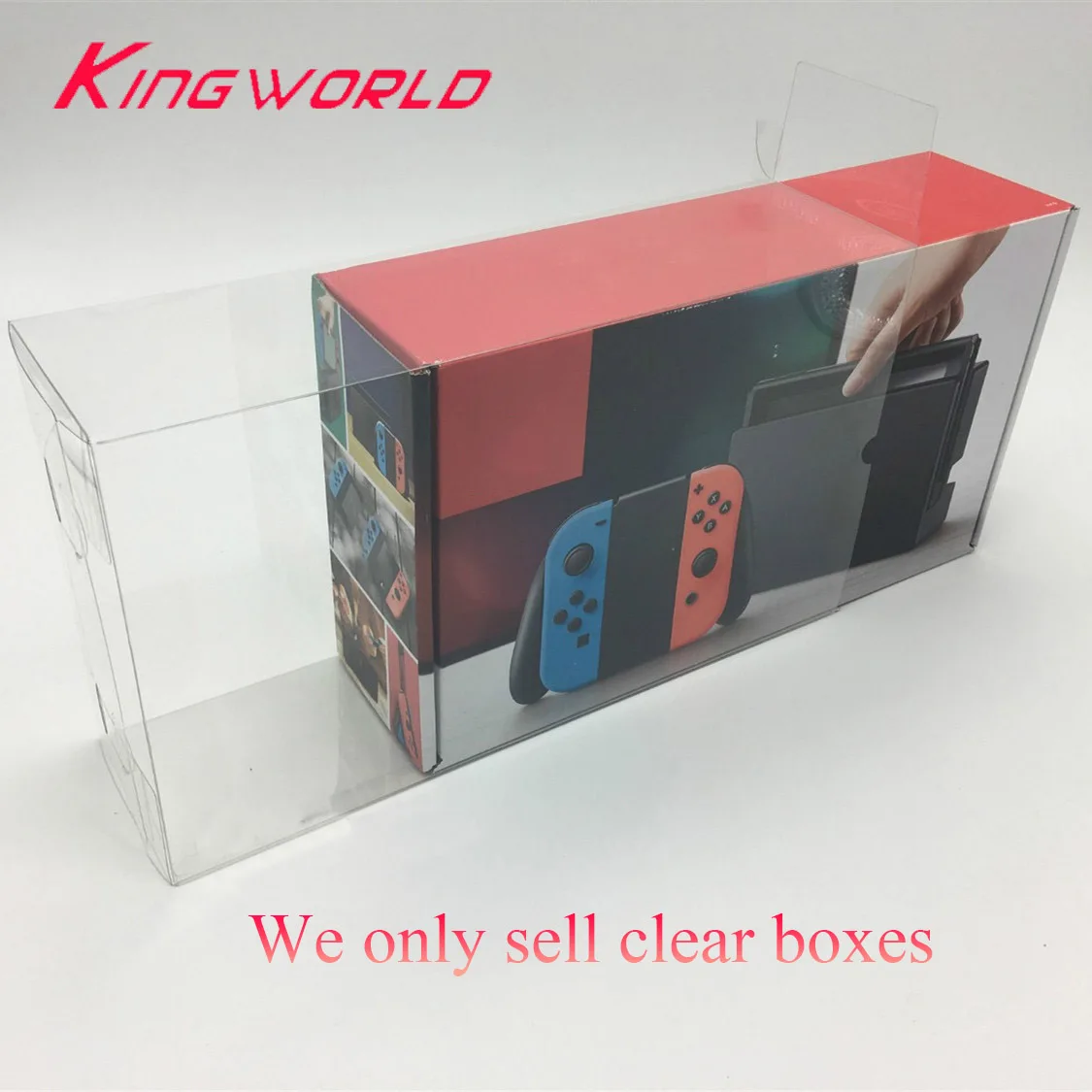 Clear-Transparent-display-box-for-SWITCH-NS-game-collection-storage-box ...