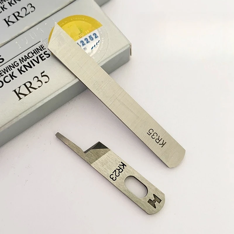 Silverline 747 Overlock Machine Blades | KR23 KR35 Knife Set for ...