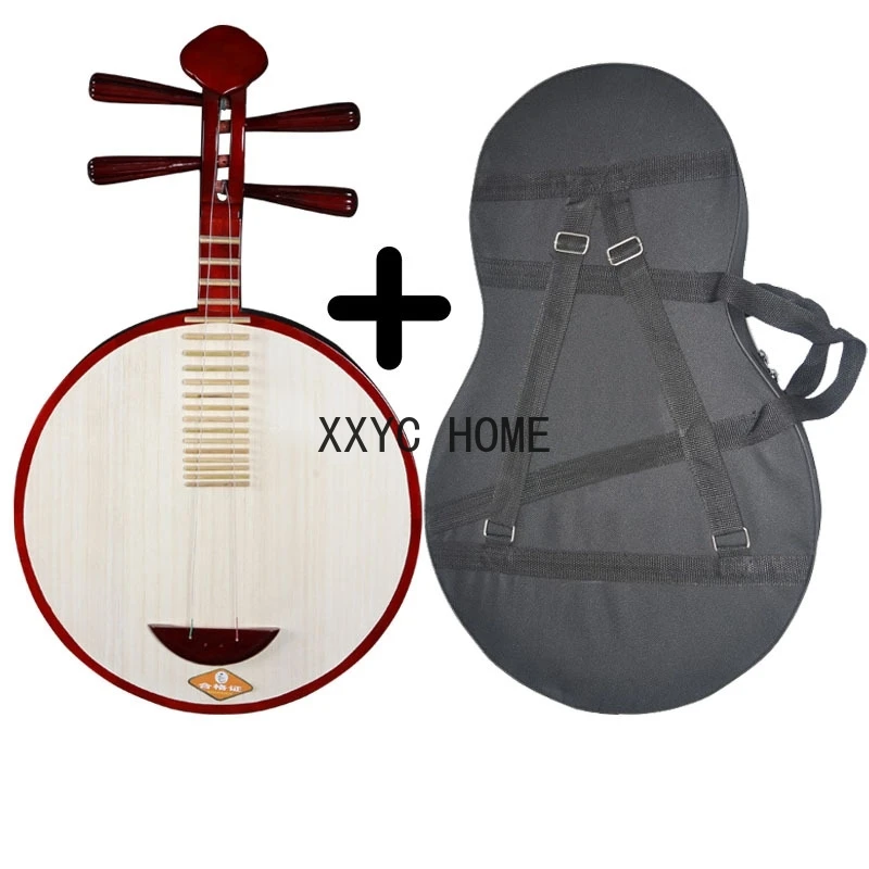 Chinese-Folk-Instrument-Yueqin-Lute-Solid-Wooden-Adults-2-Strings ...