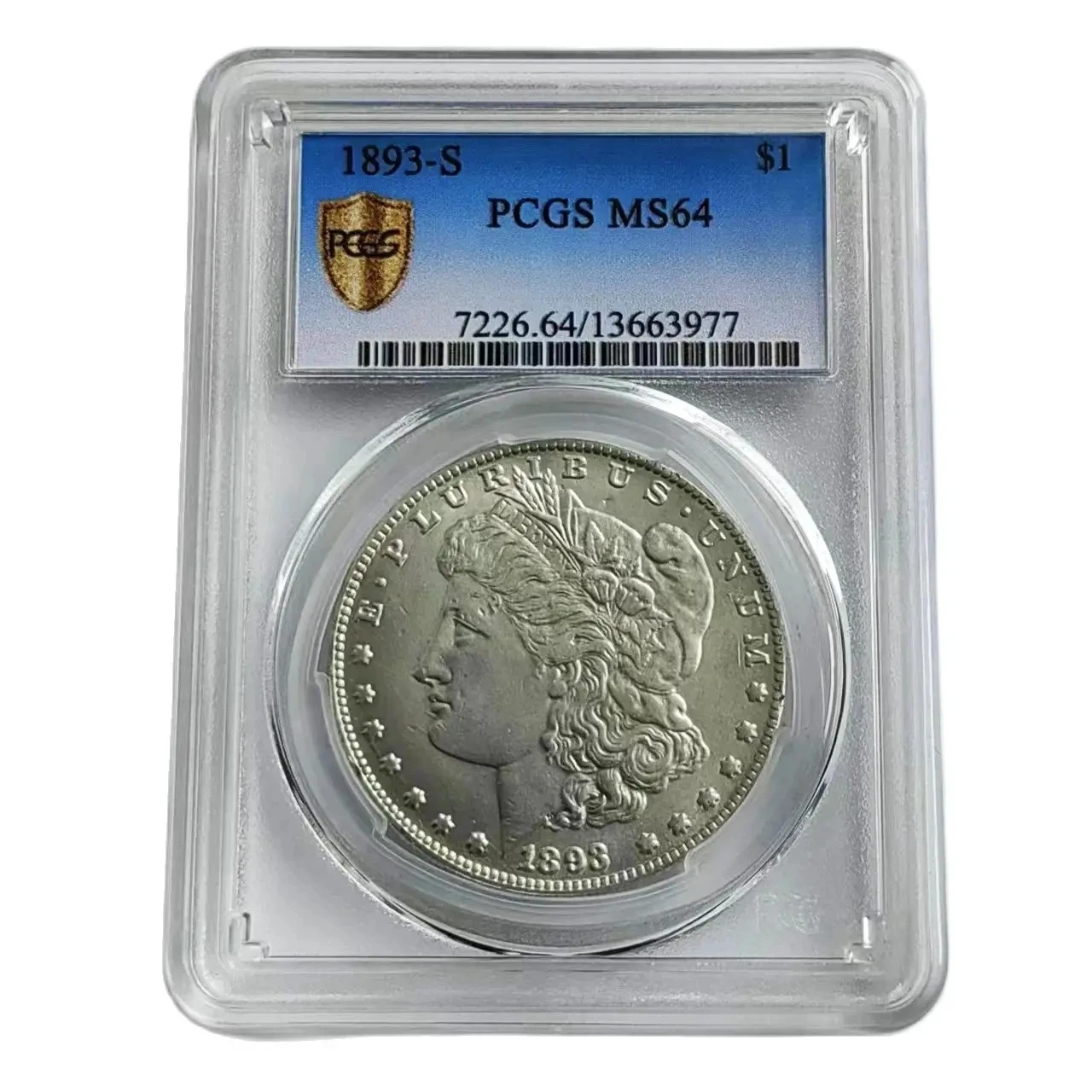 1893-S-USA-Morgan-Dollar-Real-Silver-Coin-Rating-Coins-Case-Sealed-in ...