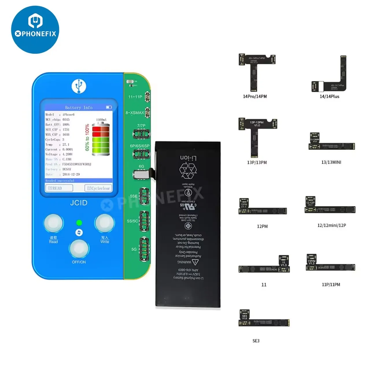 JC-V1SE-Battery-Repair-Flex-Cable-Re-modify-Phone-Battery-Health ...
