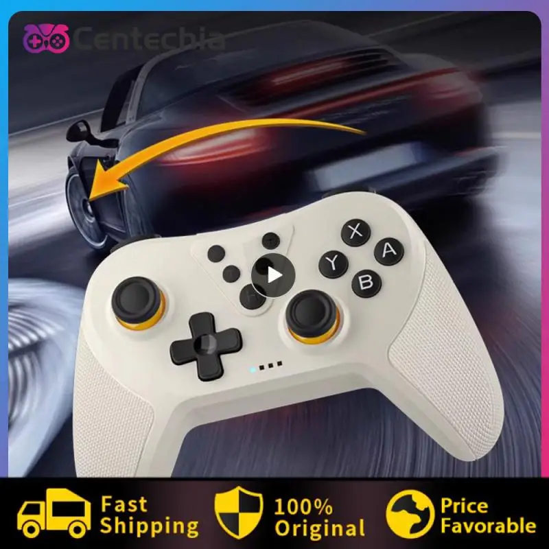Gamepad-sem-fio-com-Turbo-Motion-fun-o-de-despertar-Switch-Mando-Acess ...