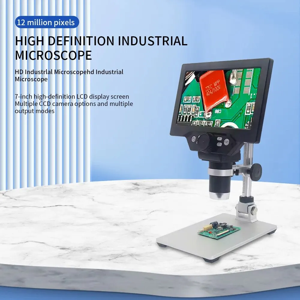 7-Inch-Large-Screen-Microscope-1200W-HD-Digital-Magnifier-Special ...