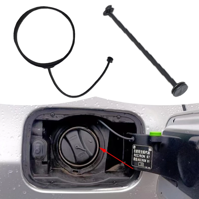 Tank-Cap-Cord-Cable-16117222391-16117193372-For-BMW-7-Series-E65-E66 ...