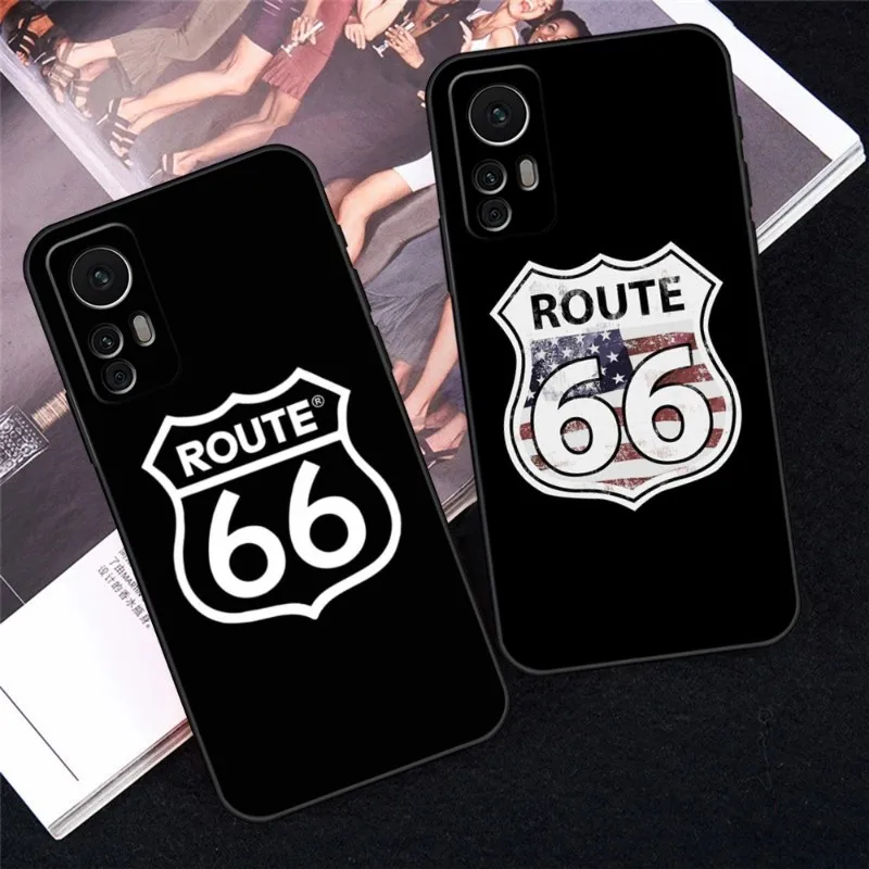 America-Route-66-Phone-Case-For-Xiaomi-11T-13-11-10-12-12X-10T-10TPro ...