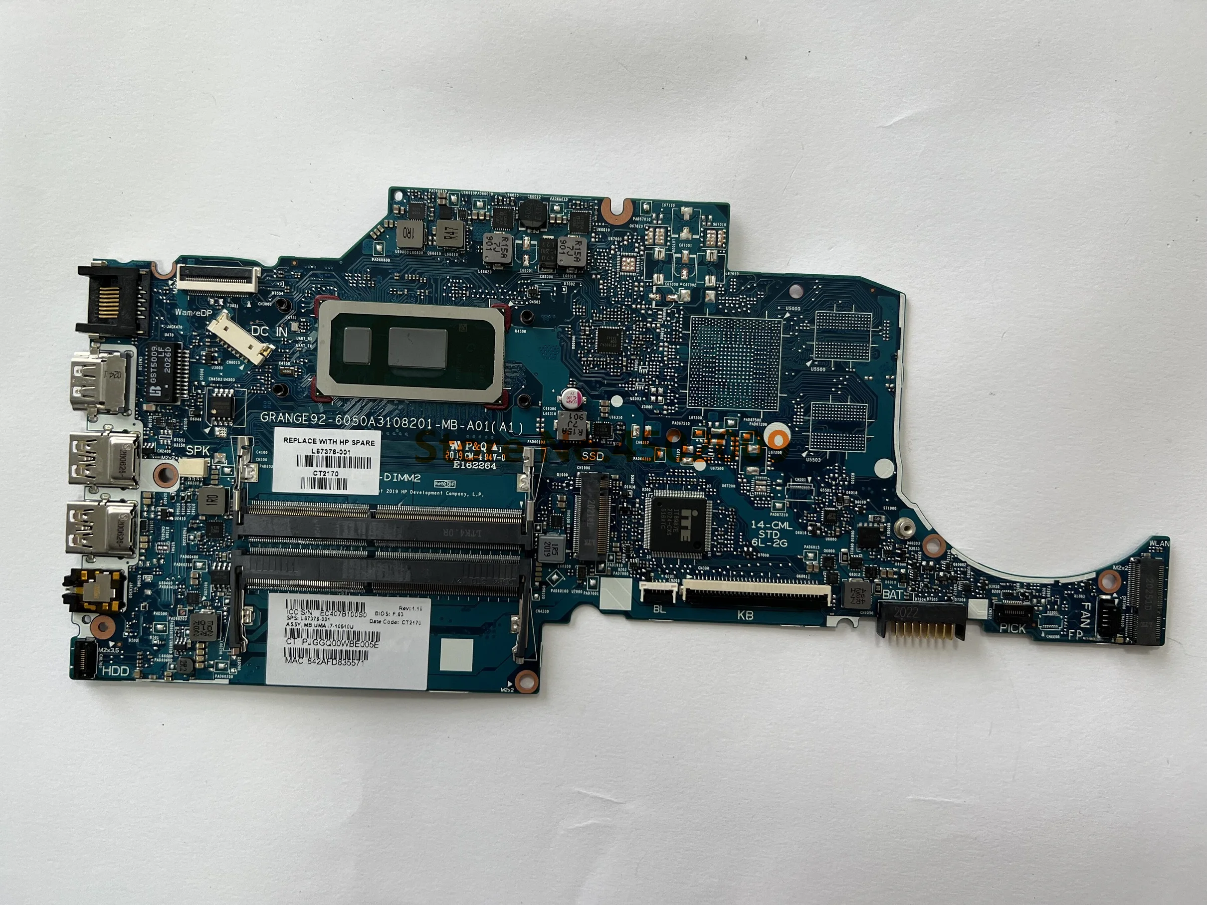 L67377-601 L67375-601 L67378-001 for HP 14-CK 14-CF 240 G7 6050A3108201 ...