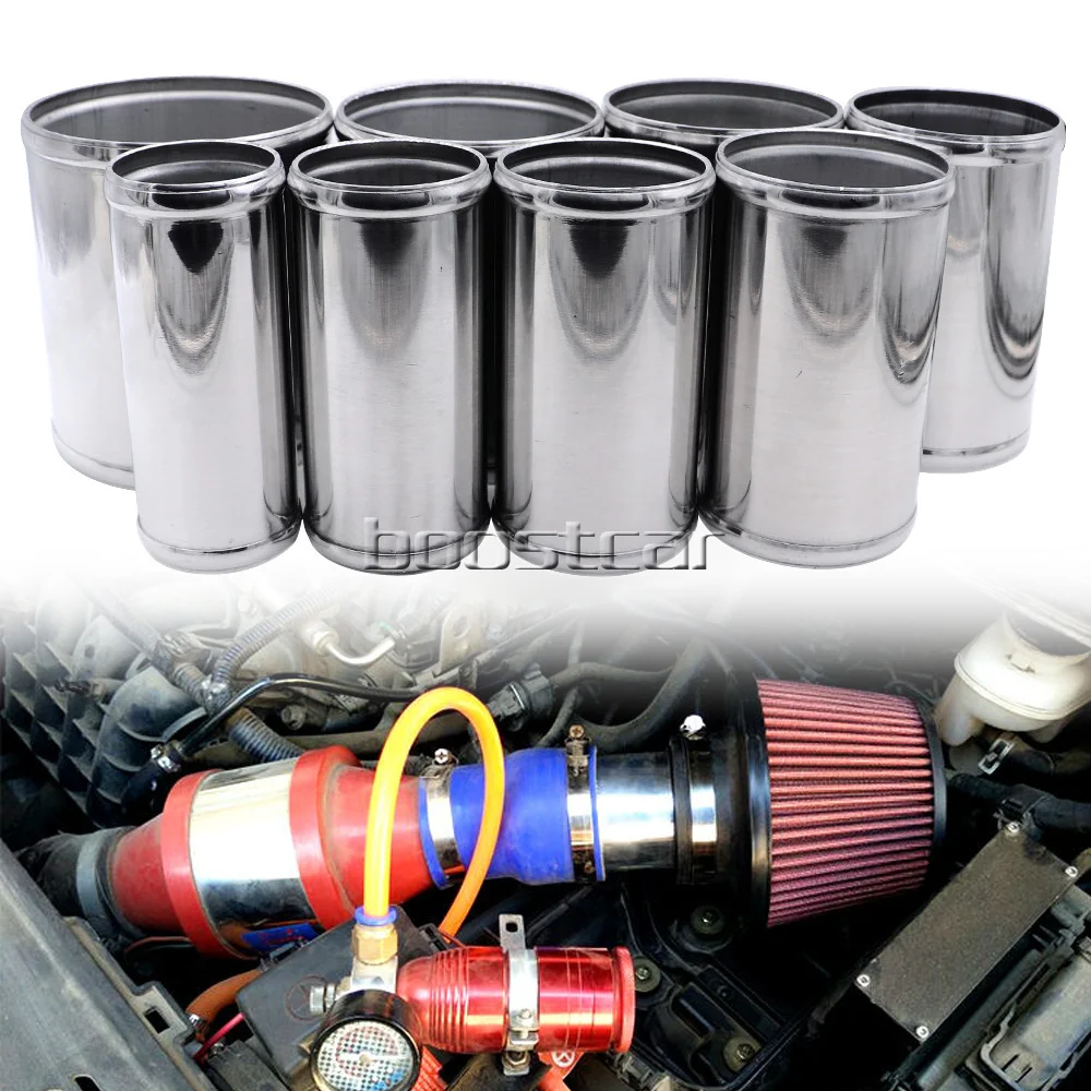 Universal Car Aluminum Tube Diameter 51mm/57mm/63mm/70mm/76mm Polished ...