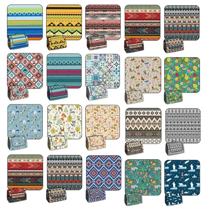 24-Colors-Outdoor-Picnic-Mat-Folding-Camping-Mat-Waterproof-Thickened ...