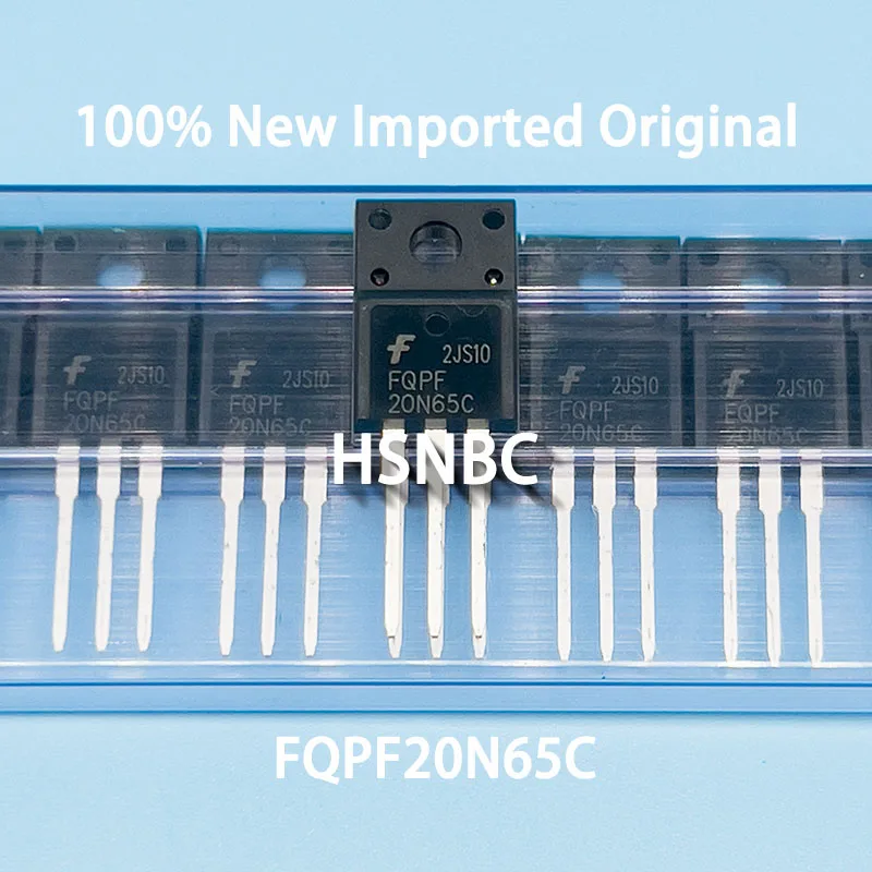 Transistor-de-potencia-MOSFET-nuevo-y-Original-FQPF20N65C-FQPF20N65 ...