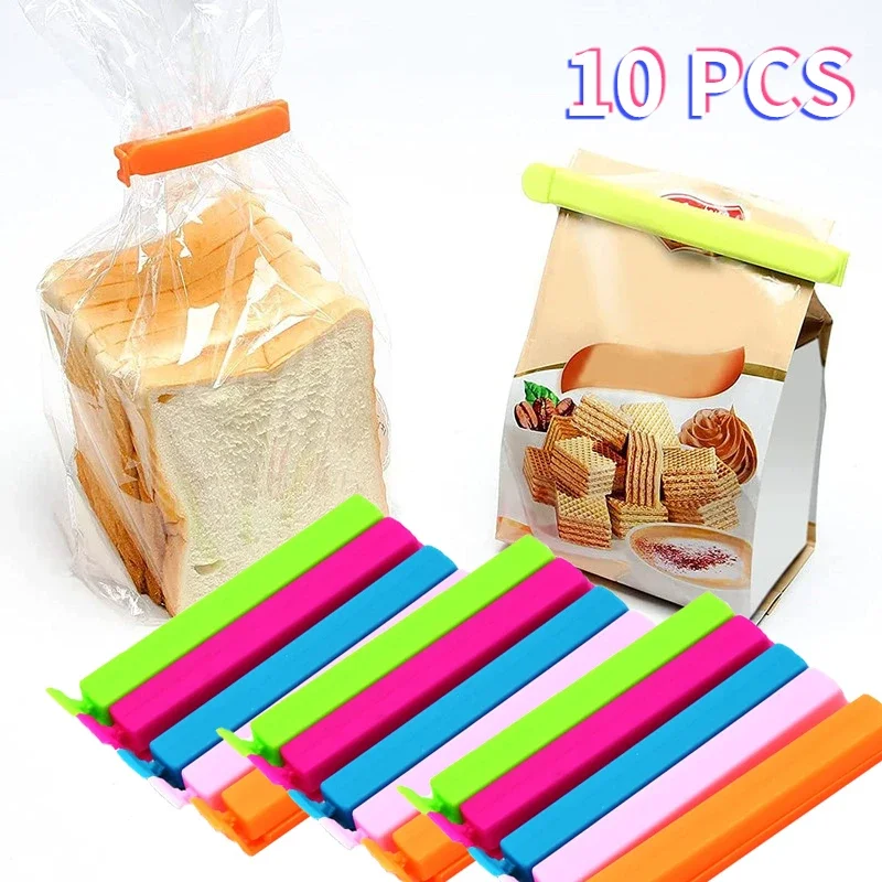 10pcs-Ultralight-Food-Snack-Storage-Sealer-Portable-Reuasable-Kitchen ...