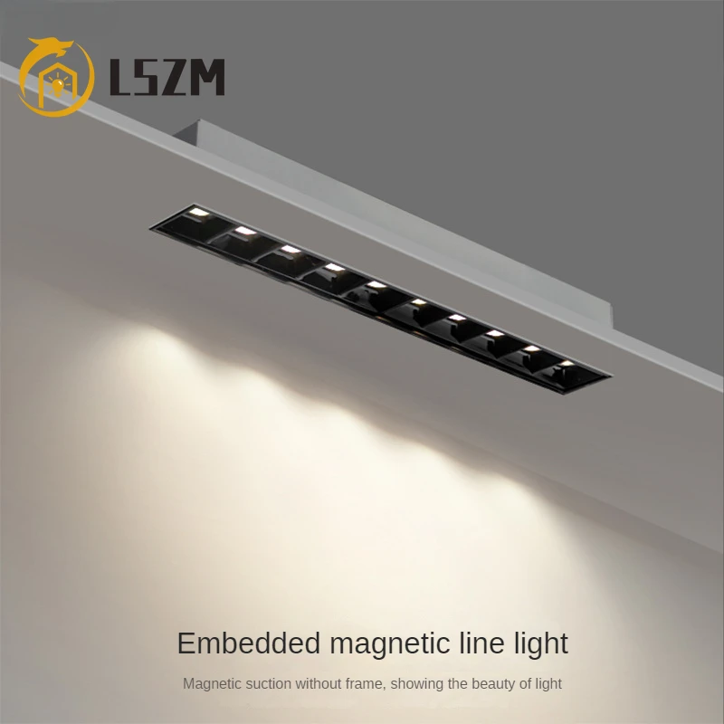 Embedded-LED-Line-Light-Magnetic-Attraction-Led-Linear-Grille-Lights ...