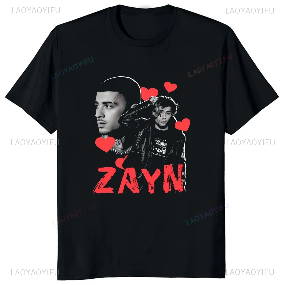 Camiseta-estampada-de-rapero-Zayn-Malik-Top-de-tendencia-de-verano ...