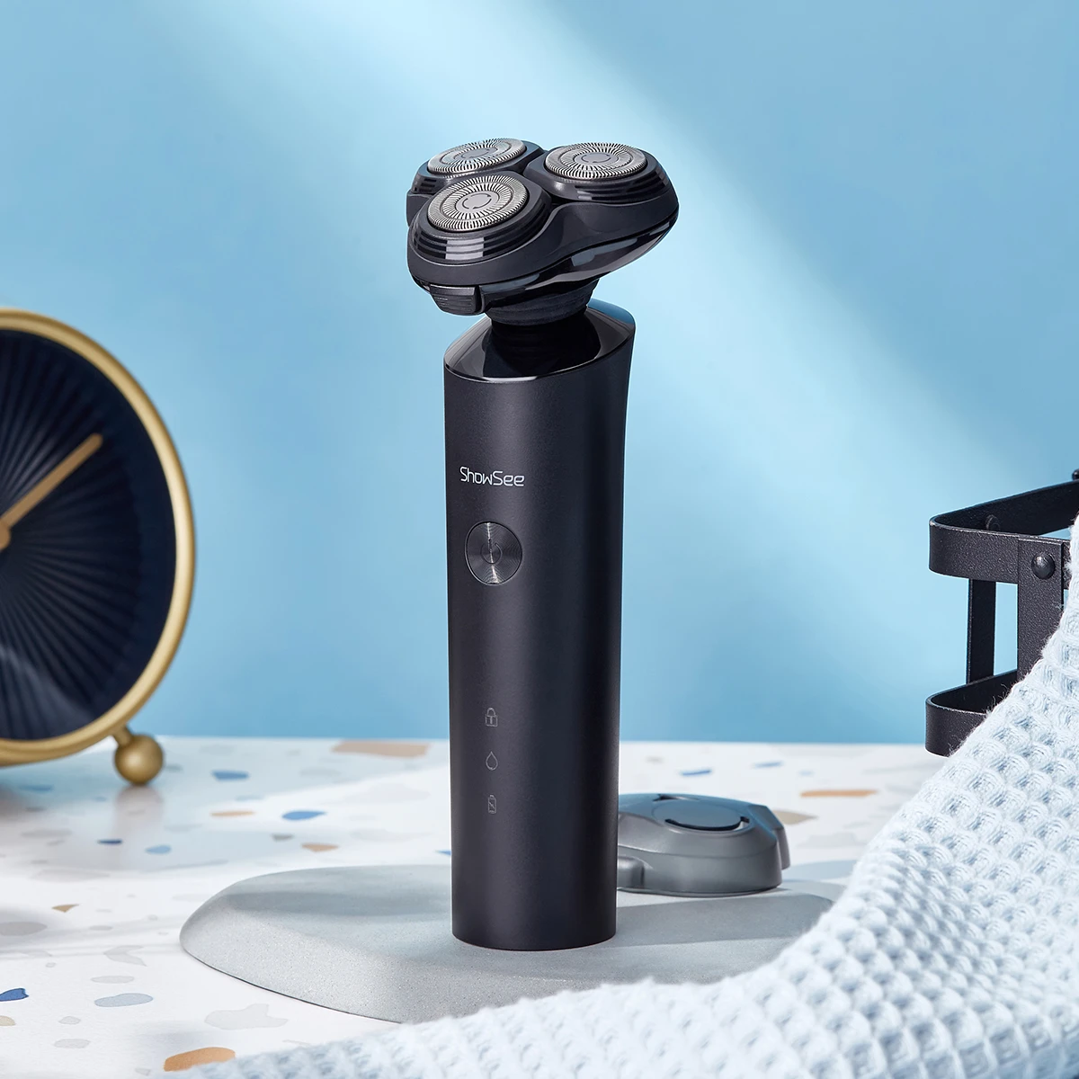 ShowSee Shaver men's electric Shaver beard shaving portable Shaver 2022 ...