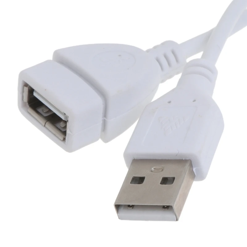 5ft-White-USB-Extension-Cables-USB-2-0-Type-A-Male-to-A-Female ...