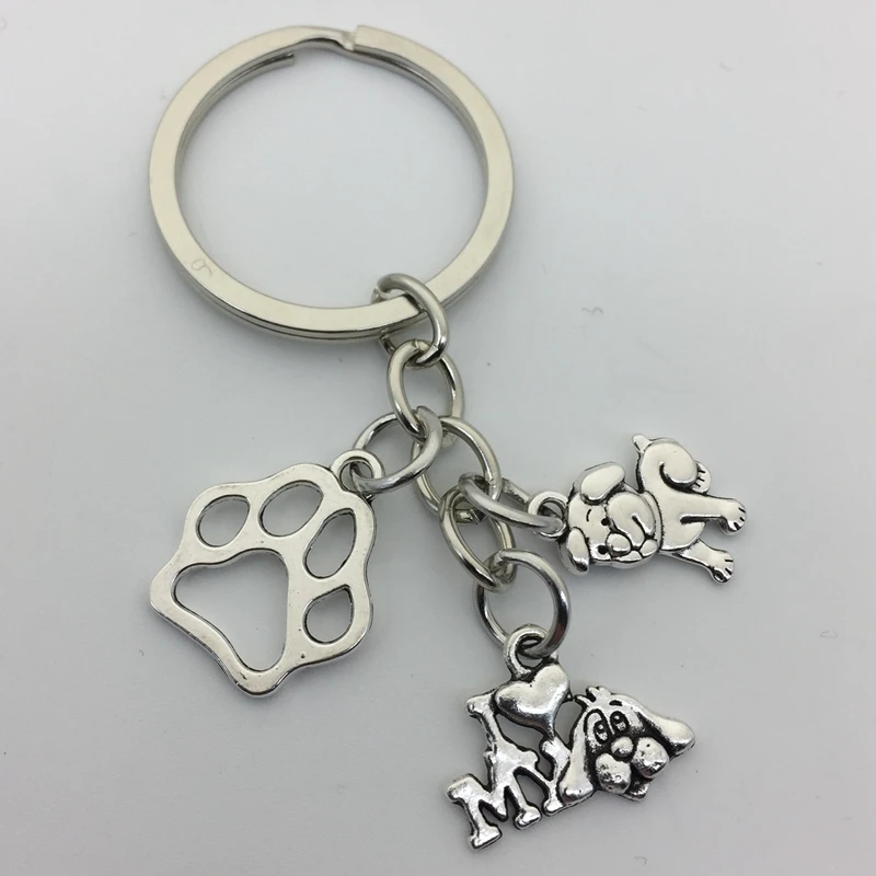 Fashion-1-Pack-Dog-Bone-Dog-Paw-Alloy-Keychain-Ladies-Girls-Bag ...