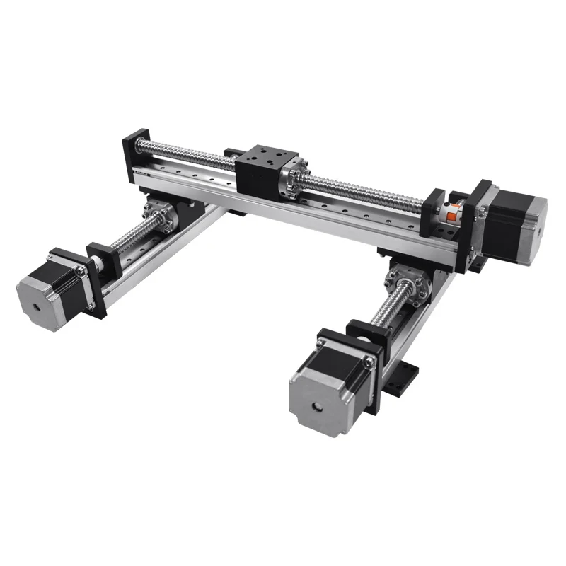 Free shipping factory sale motorized ball screw linear guide rail XY ...