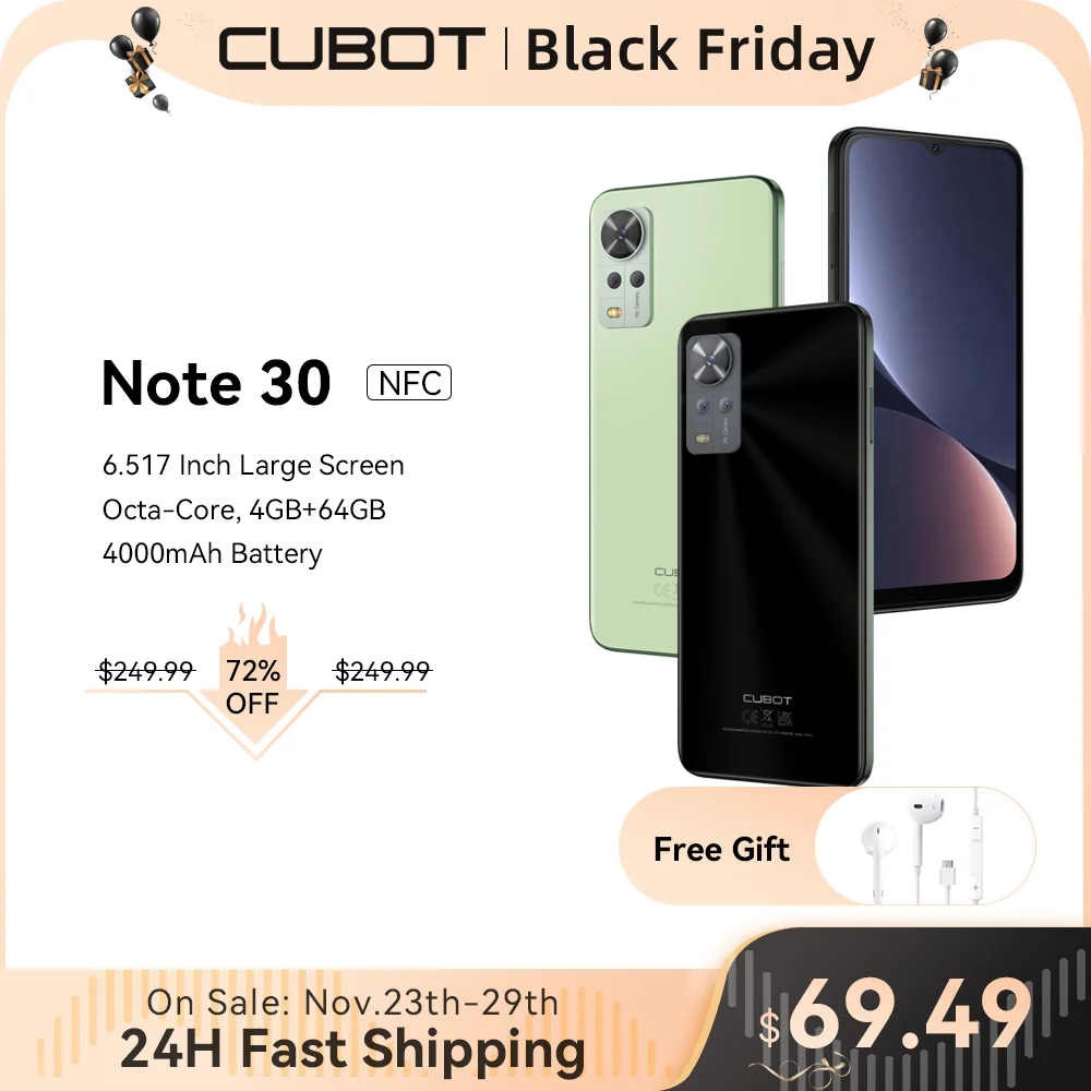 Cubot-Note-30-4G-tel-fonos-m-viles-moviles-baratos-libre-android-12 ...