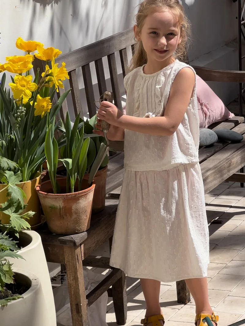 2024-New-Arrivals-Girls-2Pcs-Set-Vest-Skirt-Summer-Girls-Suits-Kids ...