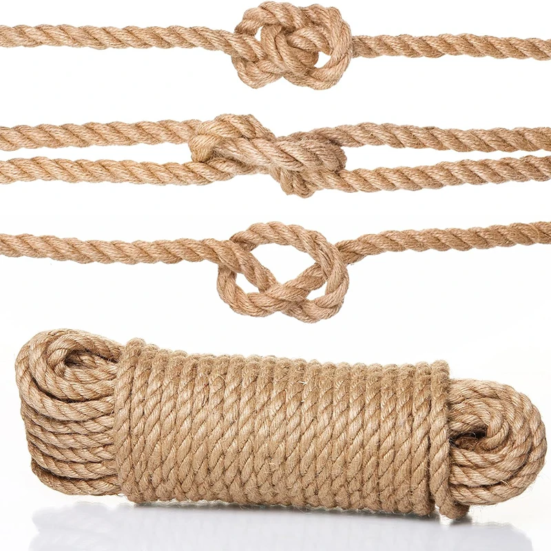 10Meters-Natural-Thick-6-8-10-12mm-Jute-Hemp-Rope-Strong-String-Craft ...
