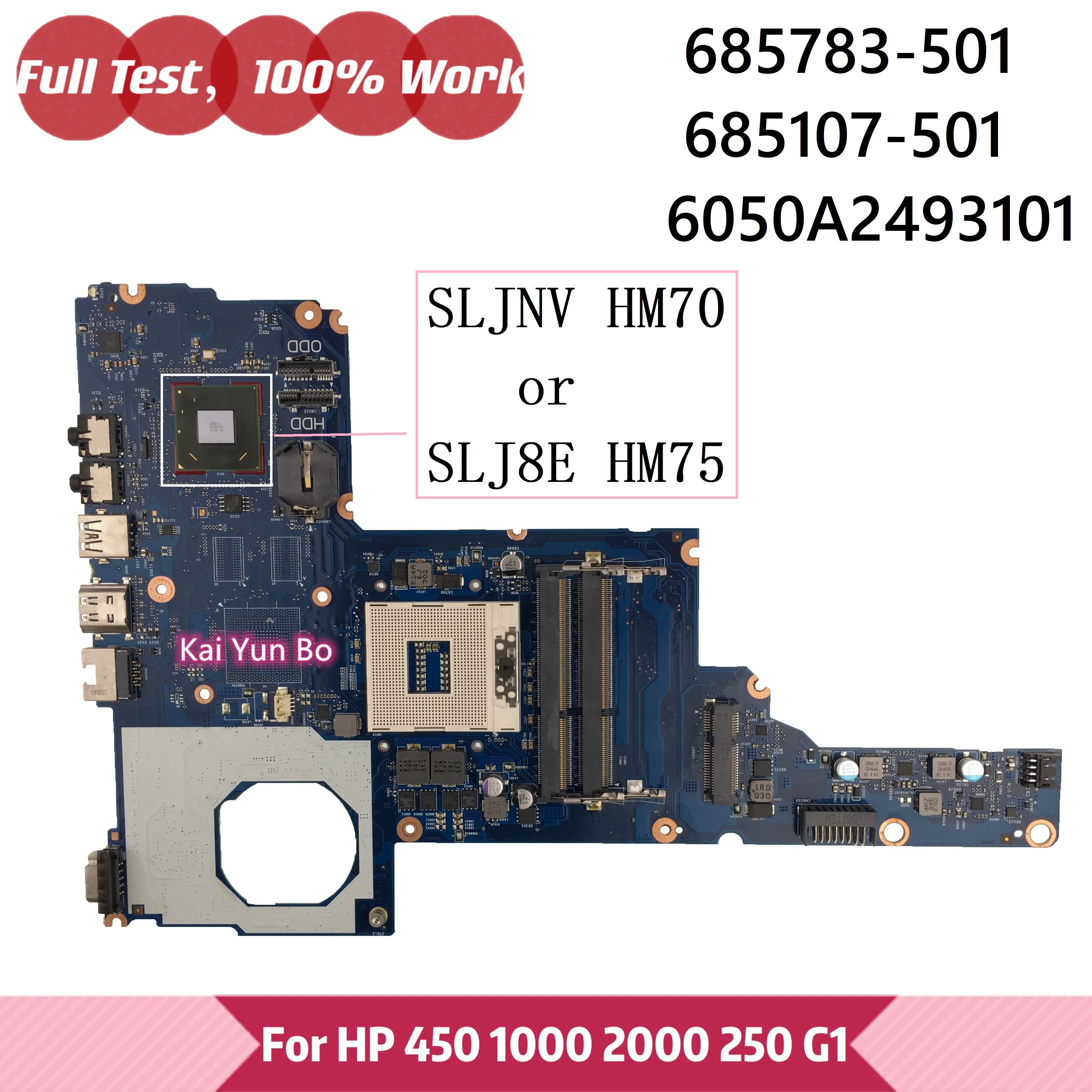 For-HP-CQ45-450-1000-2000-2B29WM-Laptop-Motherboard-TPN-I105 ...