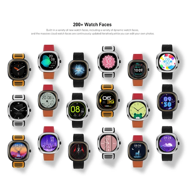 DOOGEE D11 Smartwatch IP68 Waterproof Bluetooth Real-time Heart Rate 70 ...