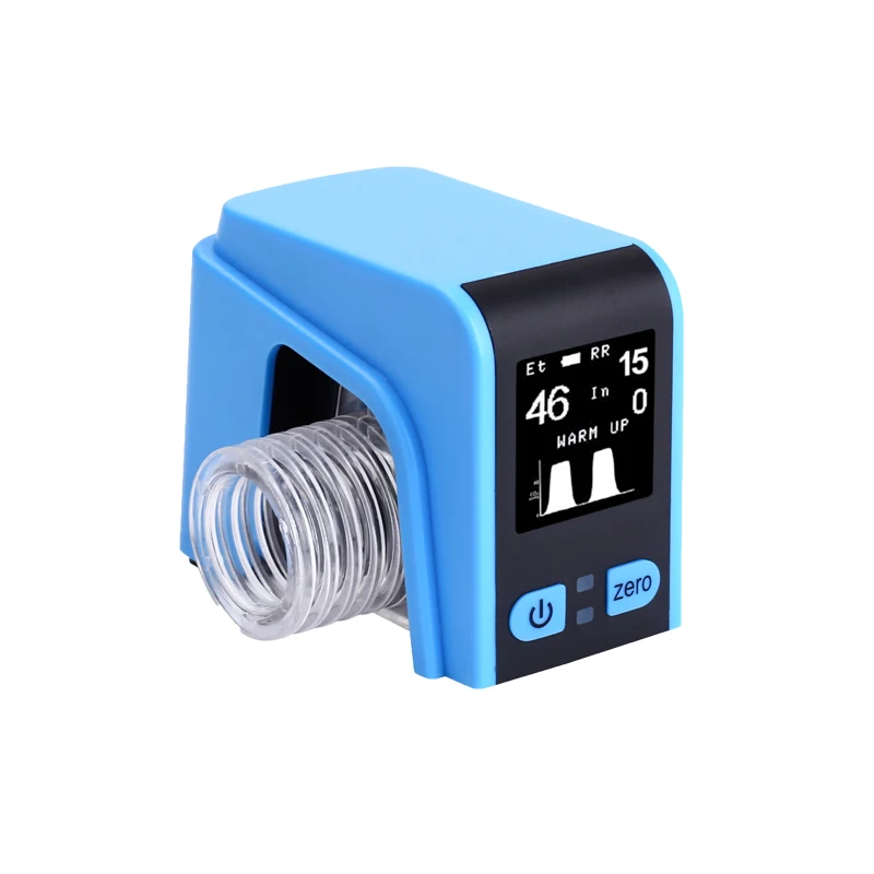 CA80 Mini Veterinary Capnograph Monitor for Measuring ETCO2, FICO2 and ...