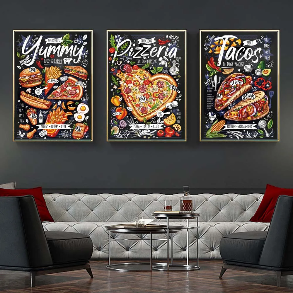 Graffiti Art Design Kitchen