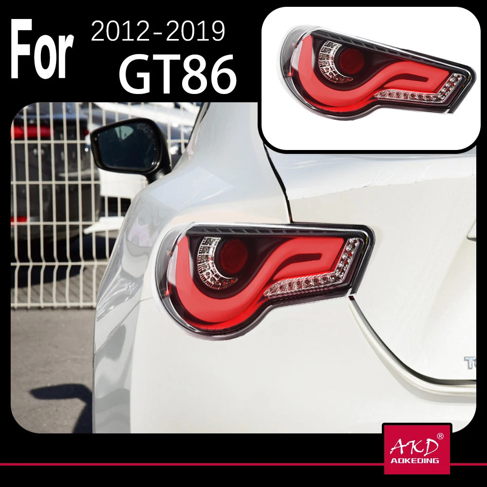 AKD-car-Model-Tail-lights-For-Toyota-GT86-86-12-19-Taillights-LED-DRL ...