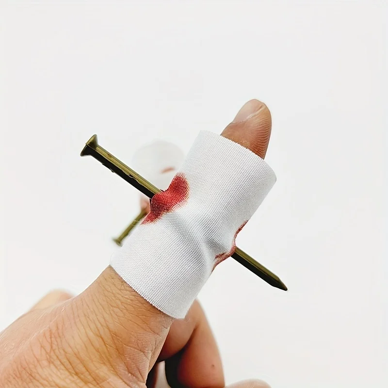 Prank-Toy-Spoof-Simulation-Gauze-Nail-Injured-Finger-Scary-Magic-Toy ...