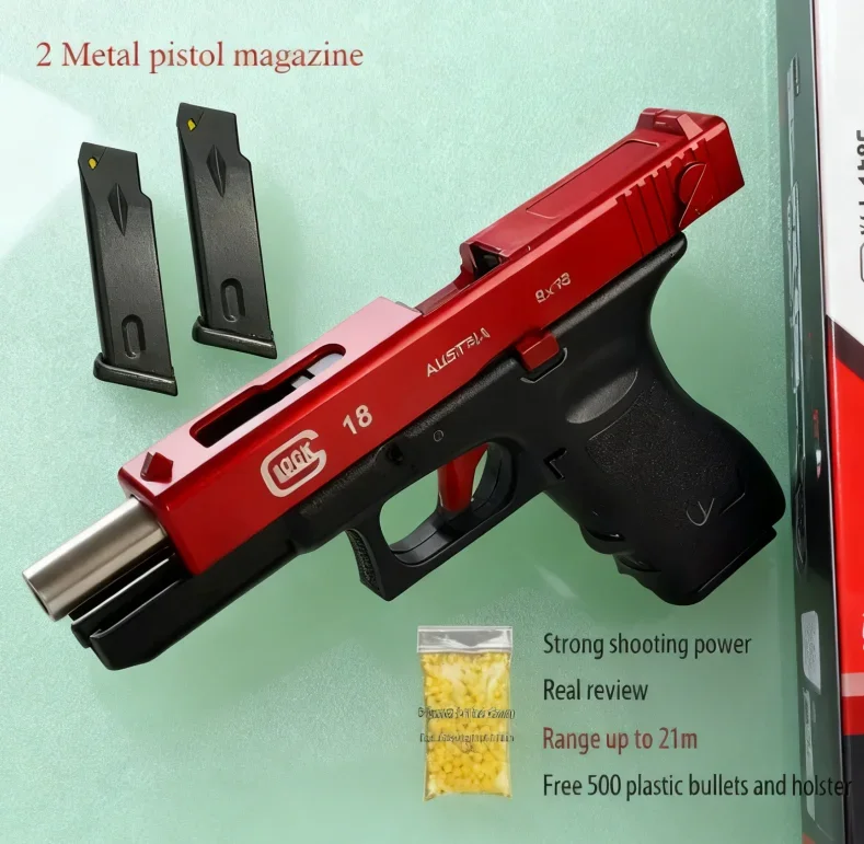 2025 nueva bala suave y pistola de Airsoft Manual G17 pistola de ...