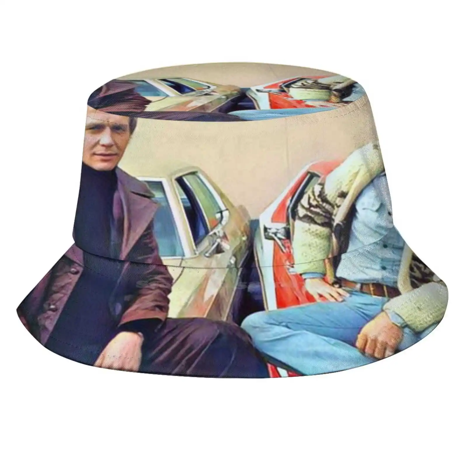 Starsky-Paul-Michael-Glaser-And-David-Soul-Hutch-Sun-Cap-Fisherman-Hat ...