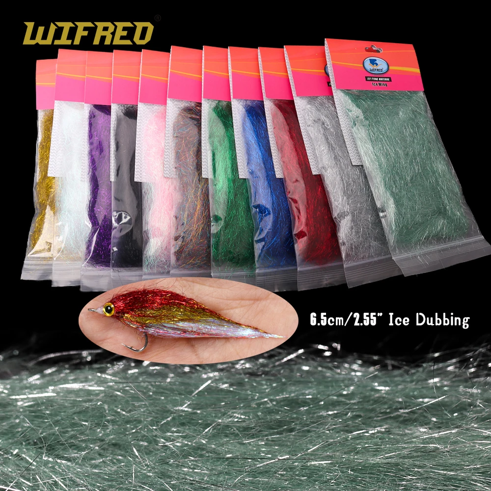 1-Bag-6-5cm-2-55-Long-Ice-Dubbing-Synthetic-Fibers-Saltwater-Fishing ...
