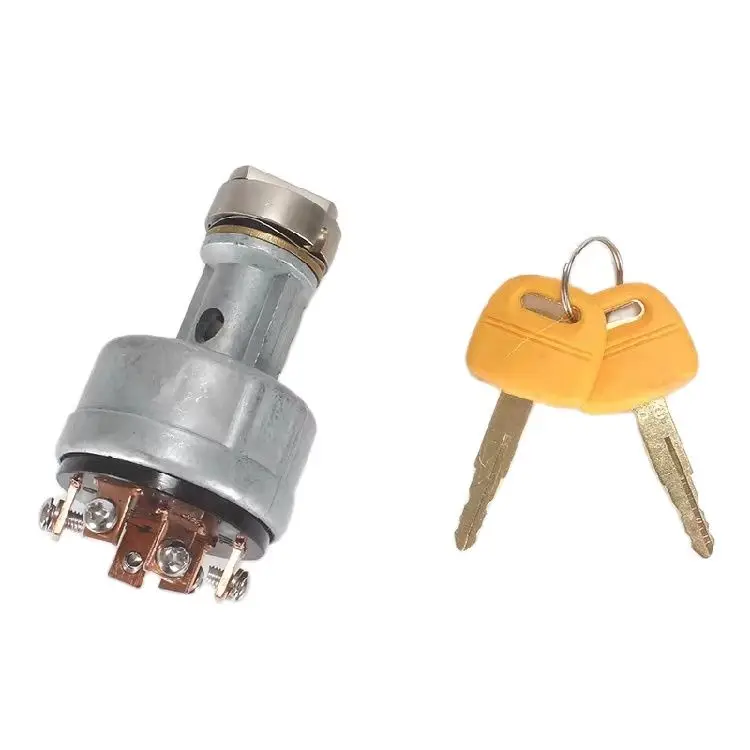 excavator-For-Komatsu-engine-ignition-switch-and-key-locks-pc200-3-5-6 ...
