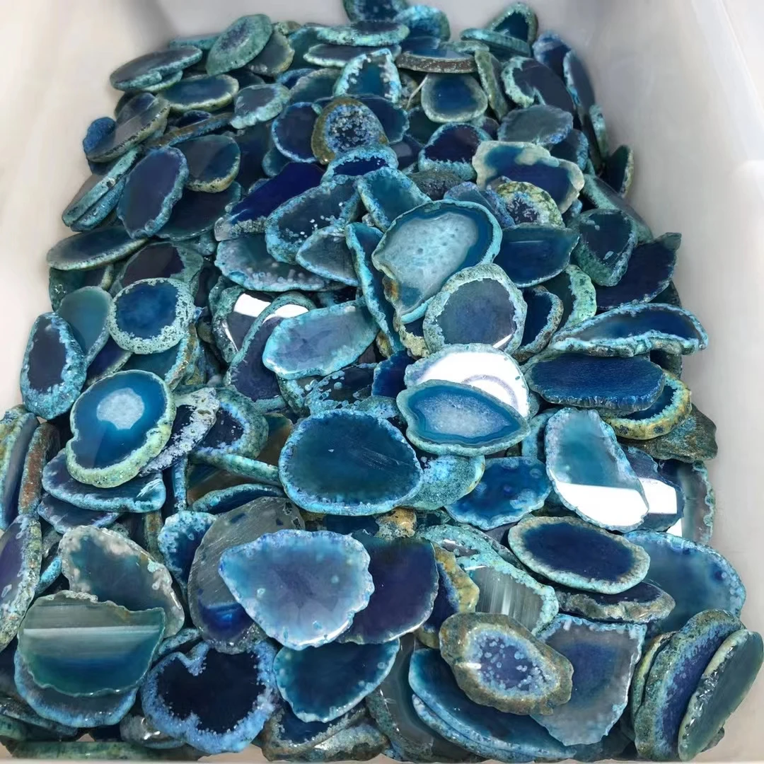 1pc-Natural-Agate-Geode-Polished-Irregular-Crystal-Slice-Stone-Diy ...