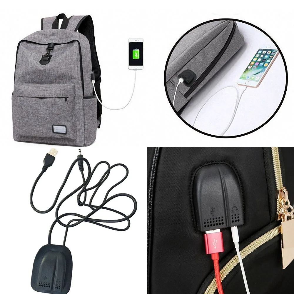 Outdoor Backpack External Usb Interface Adapter Male To Female Data ...