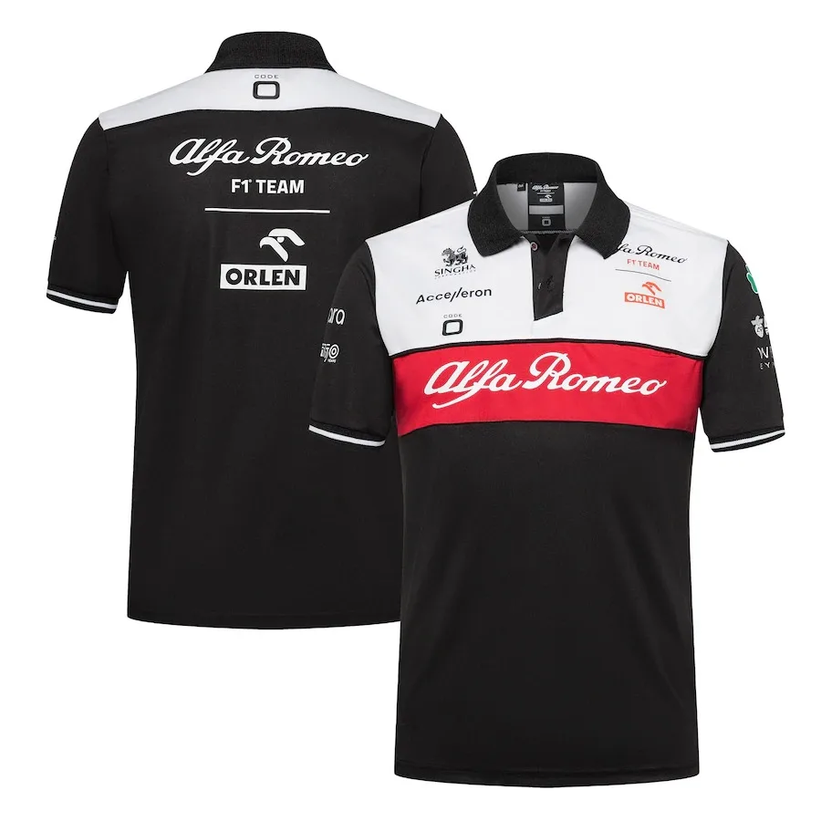 Alfa Romeo F1 team orun 2022 team polo shirt Team Racing super large ...