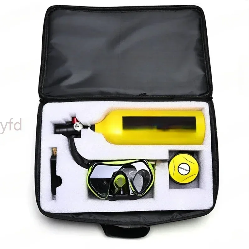 Mini-scuba-tank-1L-gas-cylinder-Underwater-breathing-apparatus-with ...