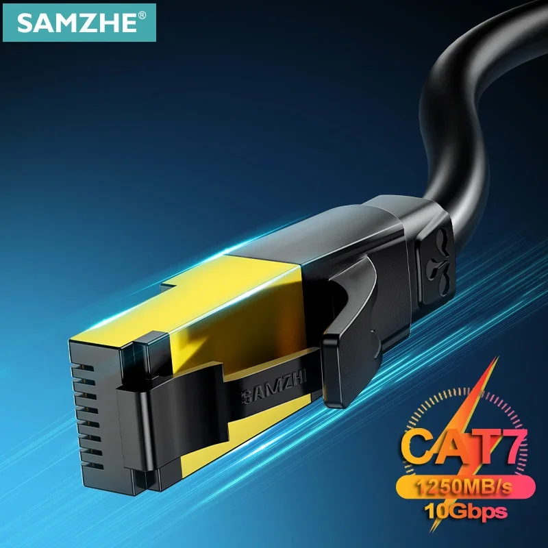 Samzhe Cat7 Ethernet Cable Lan UTP CAT 7 RJ 45 Network Cable RJ45 ...