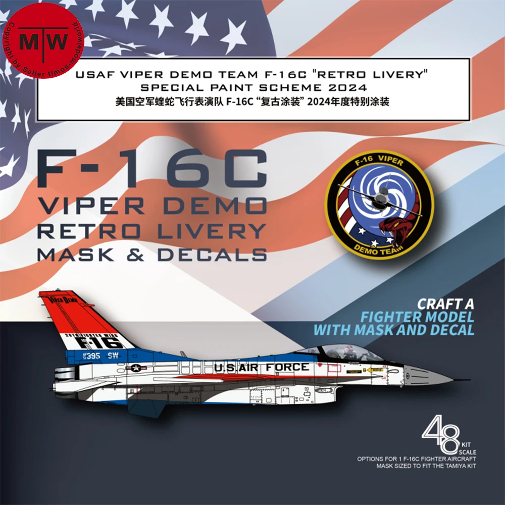 Galaxy-G48084-G48085-1-48-escala-F-16C-Viper-demostraci-n-Retro-Livery ...