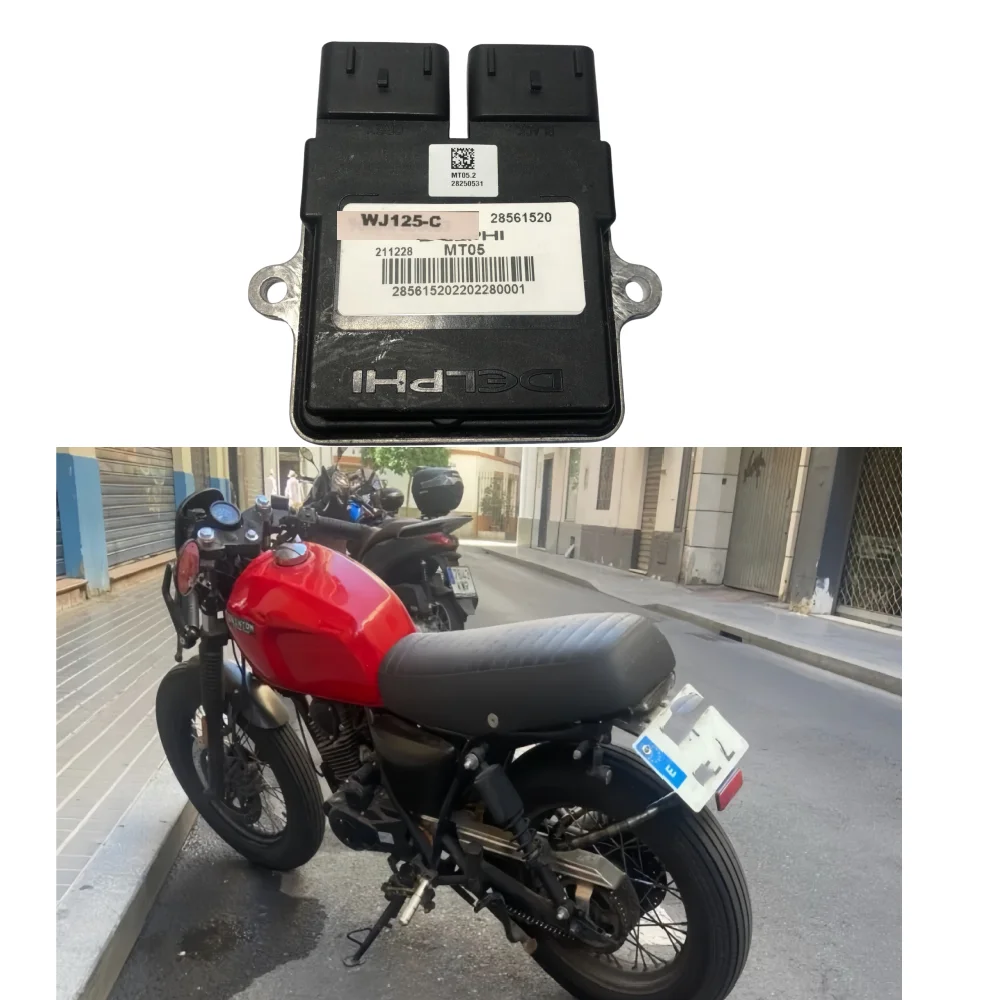 Motorcycle Engine Controller GSTJ25-125 ECU Controller For Rongmao ...