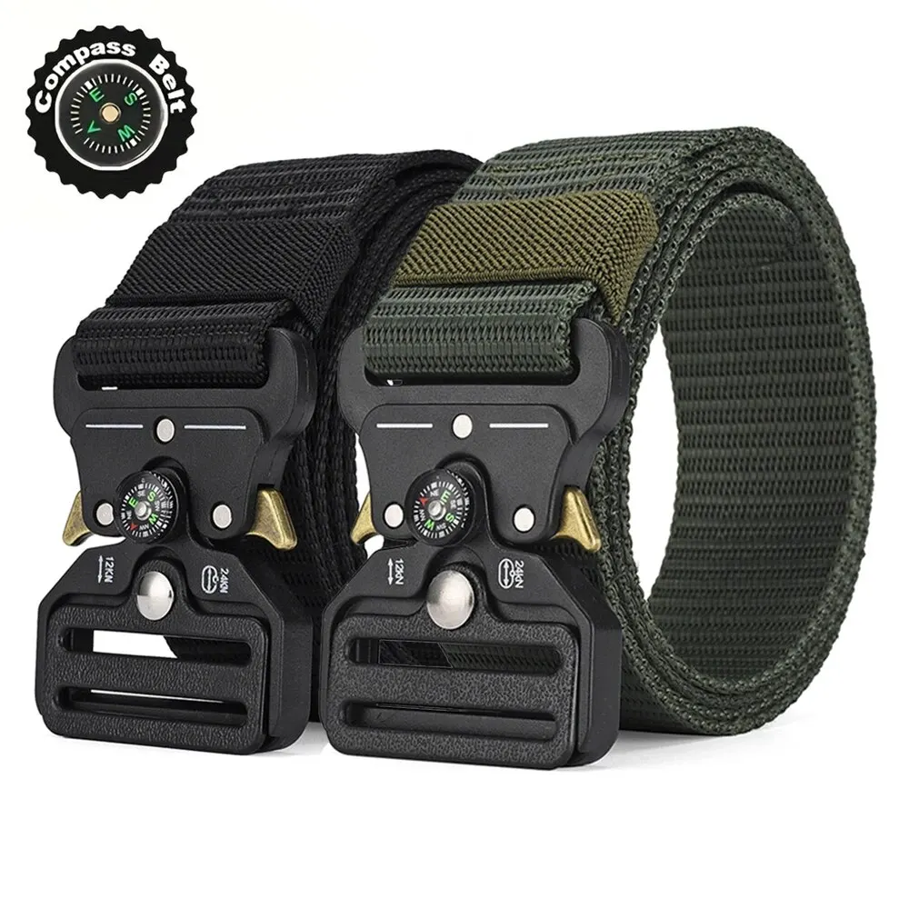 Men-s-Belt-Army-Outdoor-Hunting-Compass-Tactical-Belt-Multi-Function ...