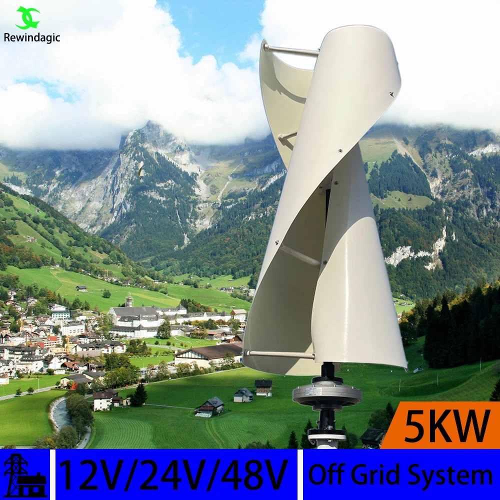 Molino-de-viento-VAWT-de-5000W-turbina-e-lica-residencial-de-eje ...