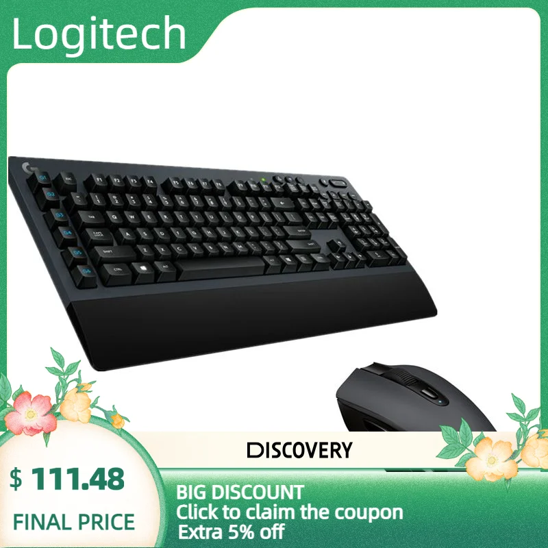 Logitech G613 wireless mechanical game keyboard G603 LIGHTSPEED ...
