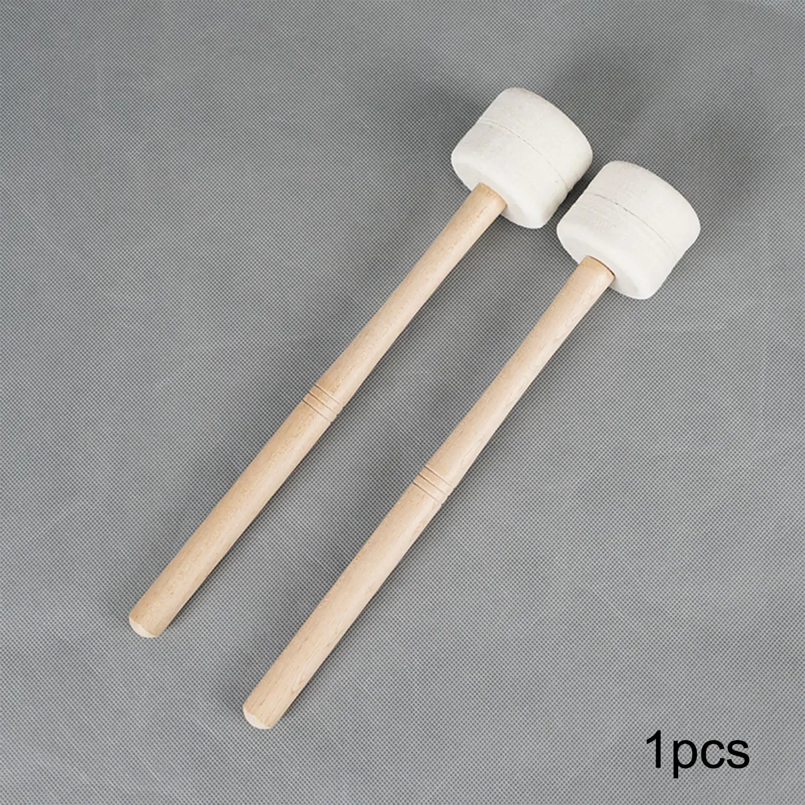 Drum Mallet Stick Length 13.39" Wood Handle Professional Percussion ...