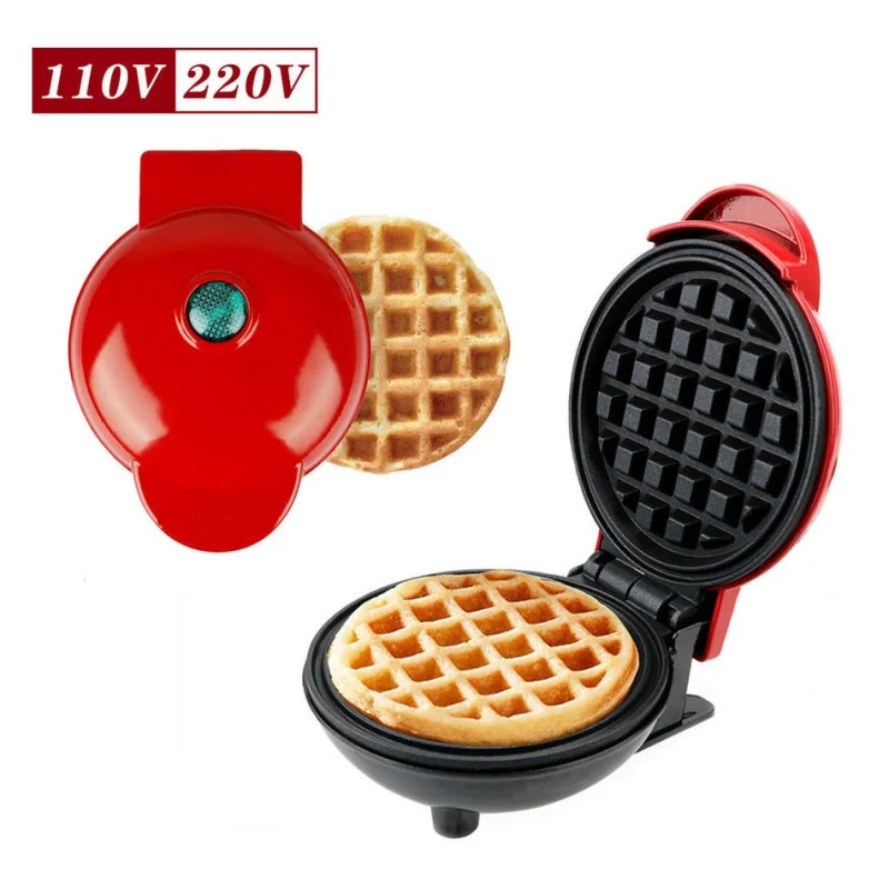 Love-Heart-Shape-Waffle-Machine-Sandwich-Maker-Round-Toaster-Light-Food ...